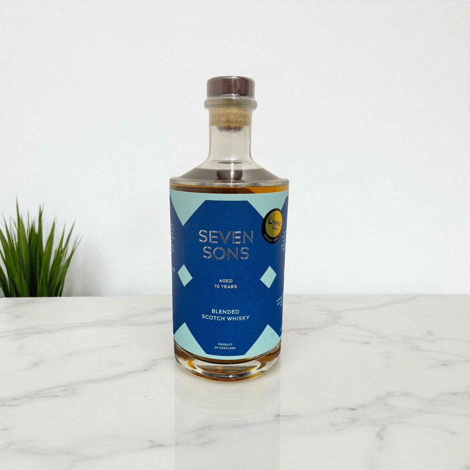 Seven Sons - Blended Scotch Whisky - Aged 10 Years 70cl – 8 Doors ...