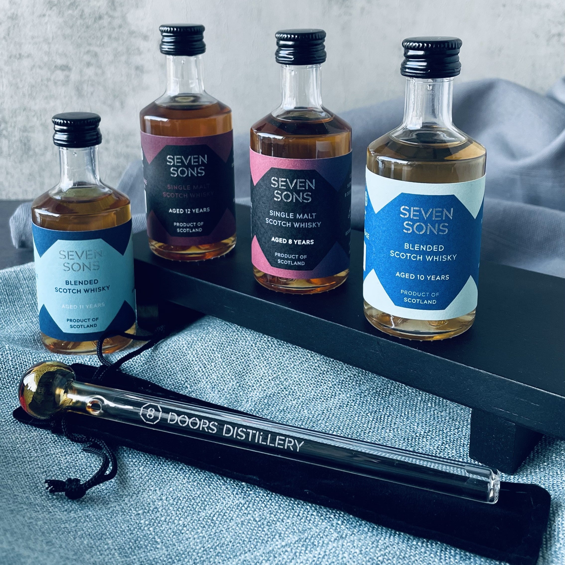 Seven Sons Tasting Set – 8 Doors Distillery